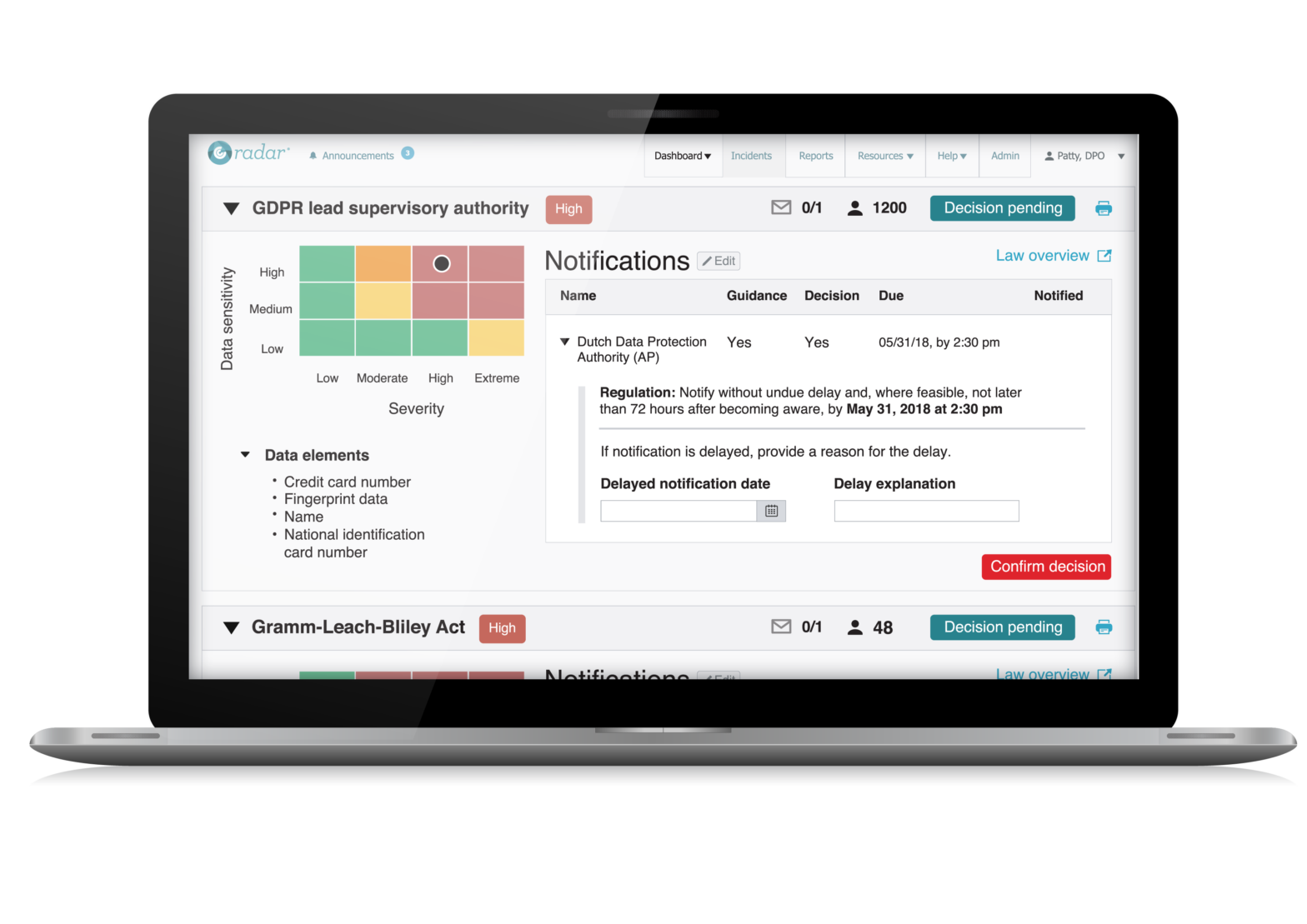 Privacy Incident Response Management Software | Radar | RadarFirst