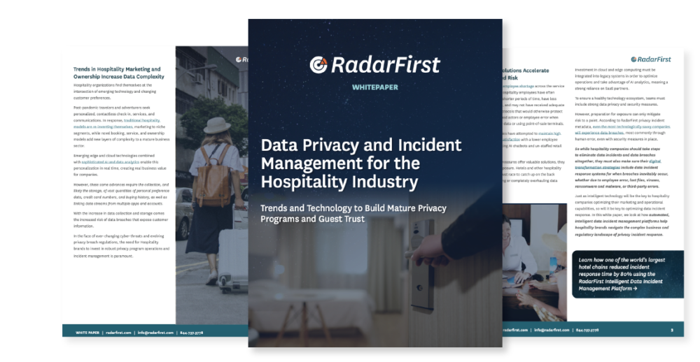 Trends & Technology to Build Guest Trust in Hospitality | RadarFirst