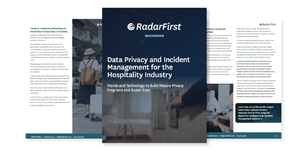 Trends & Technology to Build Guest Trust in Hospitality | RadarFirst