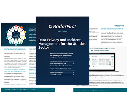 Data Privacy & Incident Management for Utilities | RadarFirst