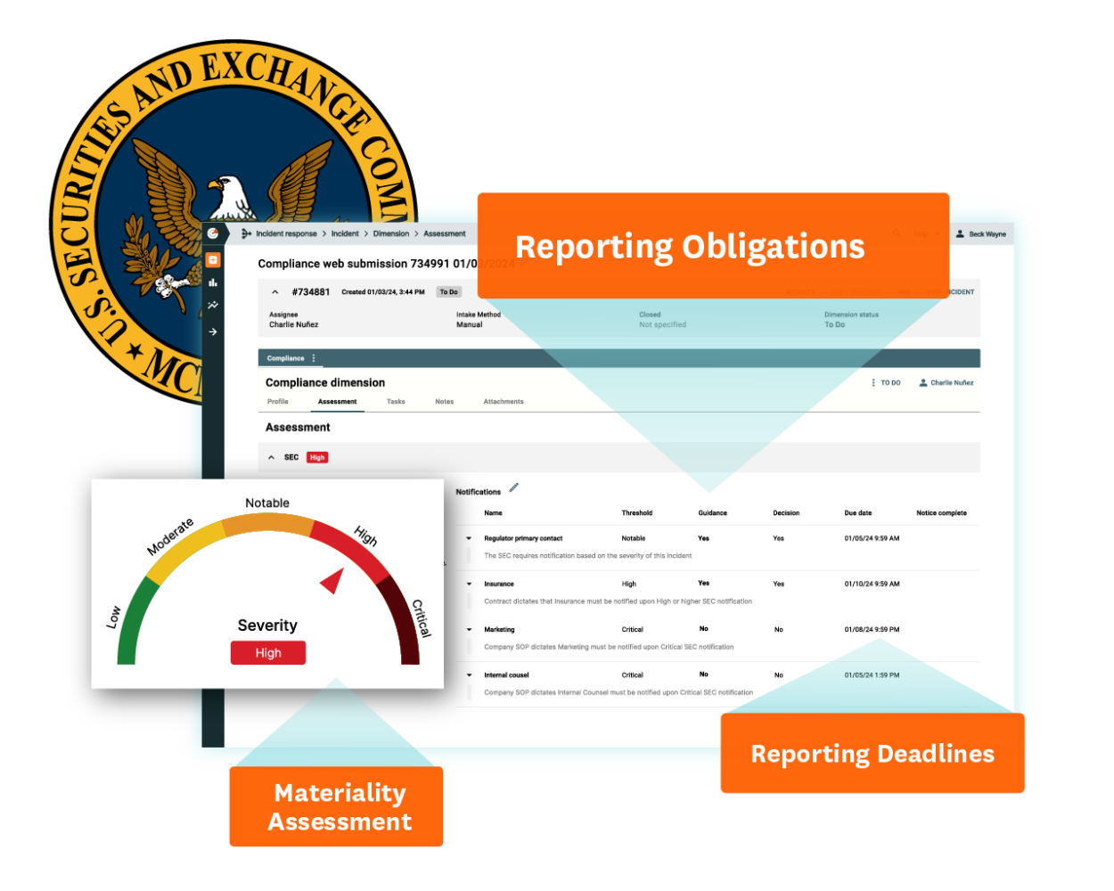 Operationalize SEC Rules in Radar® Compliance