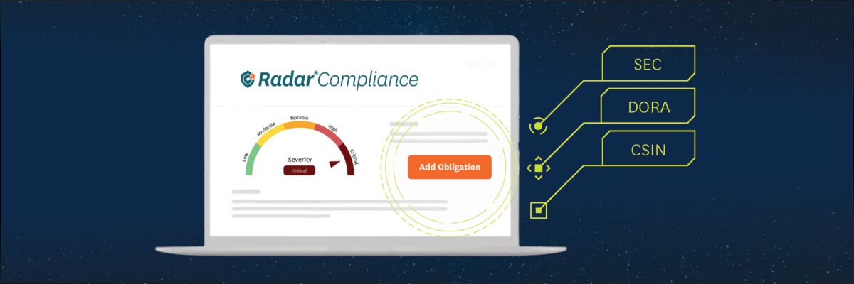 New Solution: Acceleration Packs for Radar® Compliance